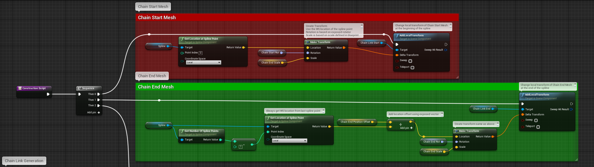 Chain Spline in UE4 · Douglas Halley
